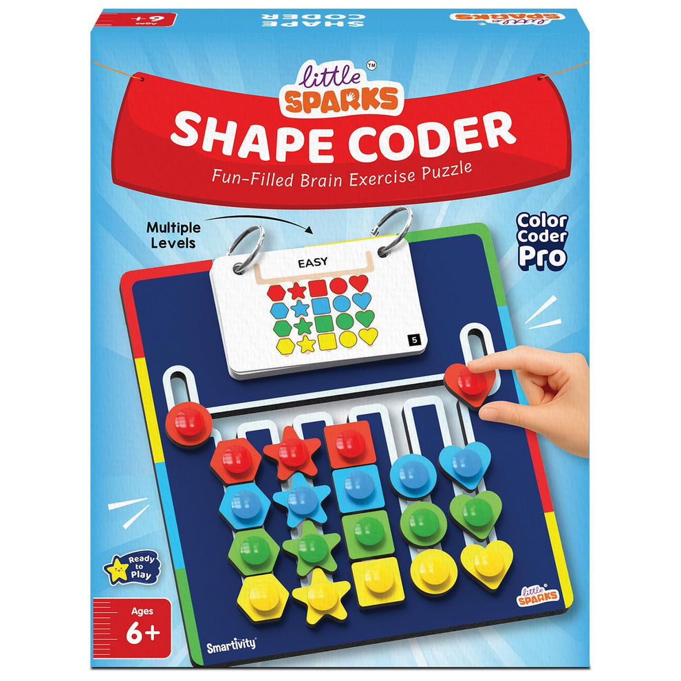 Smartivity Shape Coder Puzzle Toy for Kids 6,7,8,9,10,11,12 Years | 15 ...