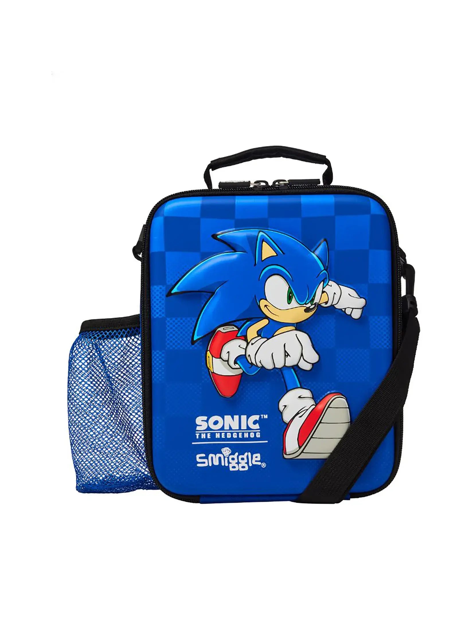 Lunchbox With Strap Sonic The Hedgehog Level Hardtop Blue – GIFT PALACE ...